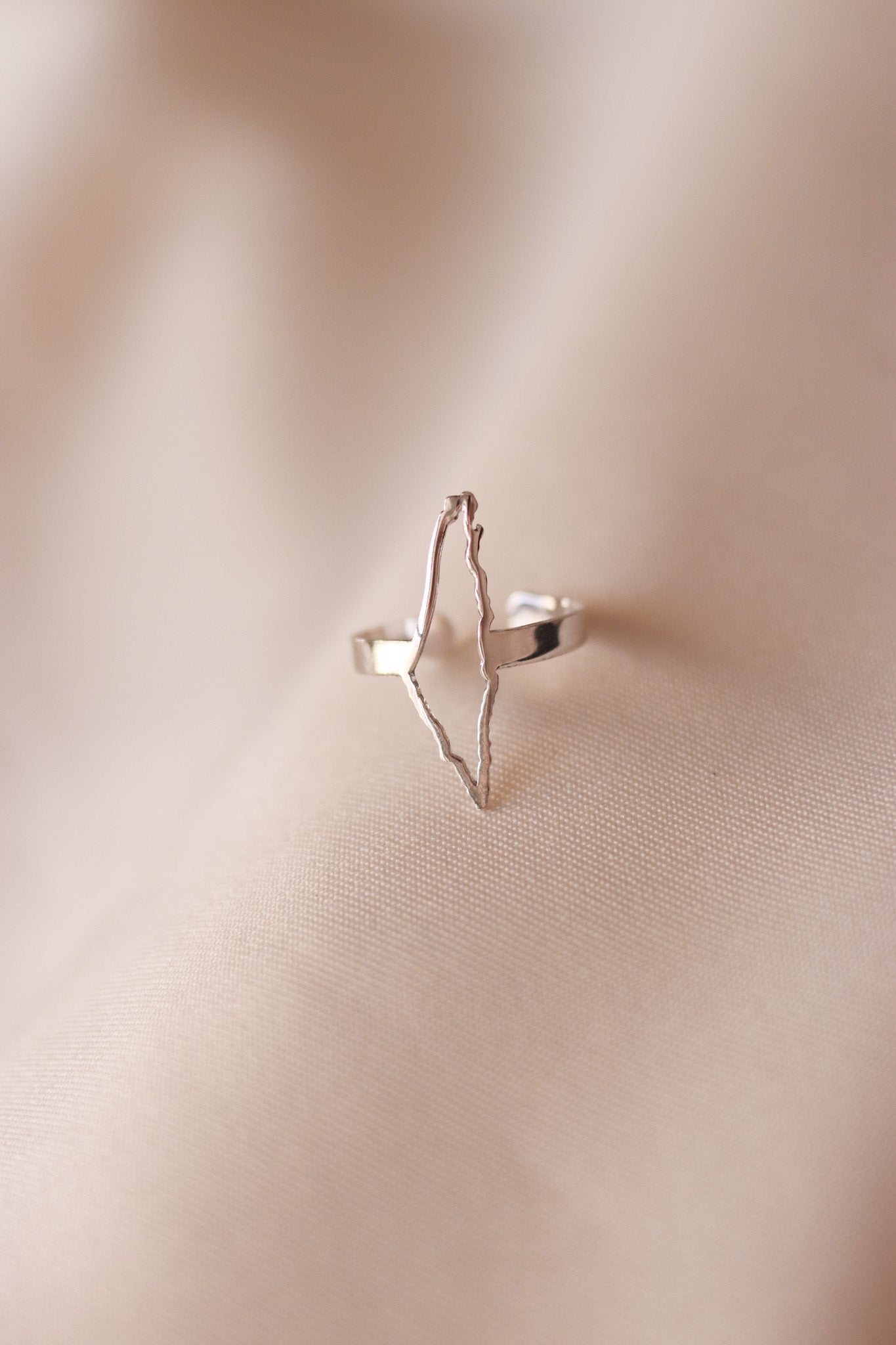 Palestine map frame ring