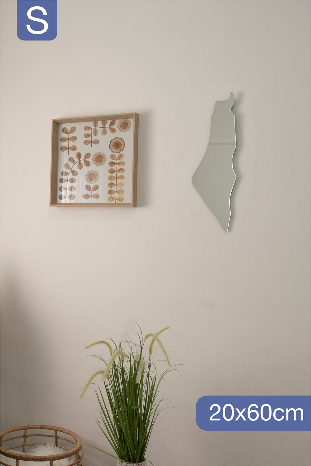 Palestine map mirror